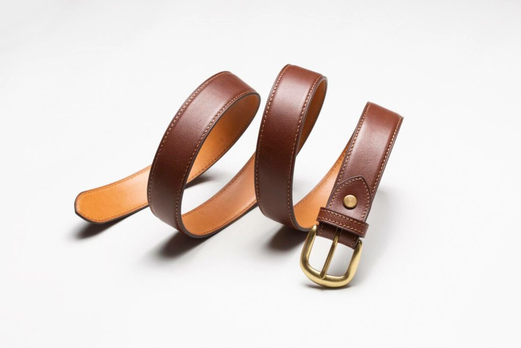 Classic Leather Belt - Handmade for Men 100% Leather