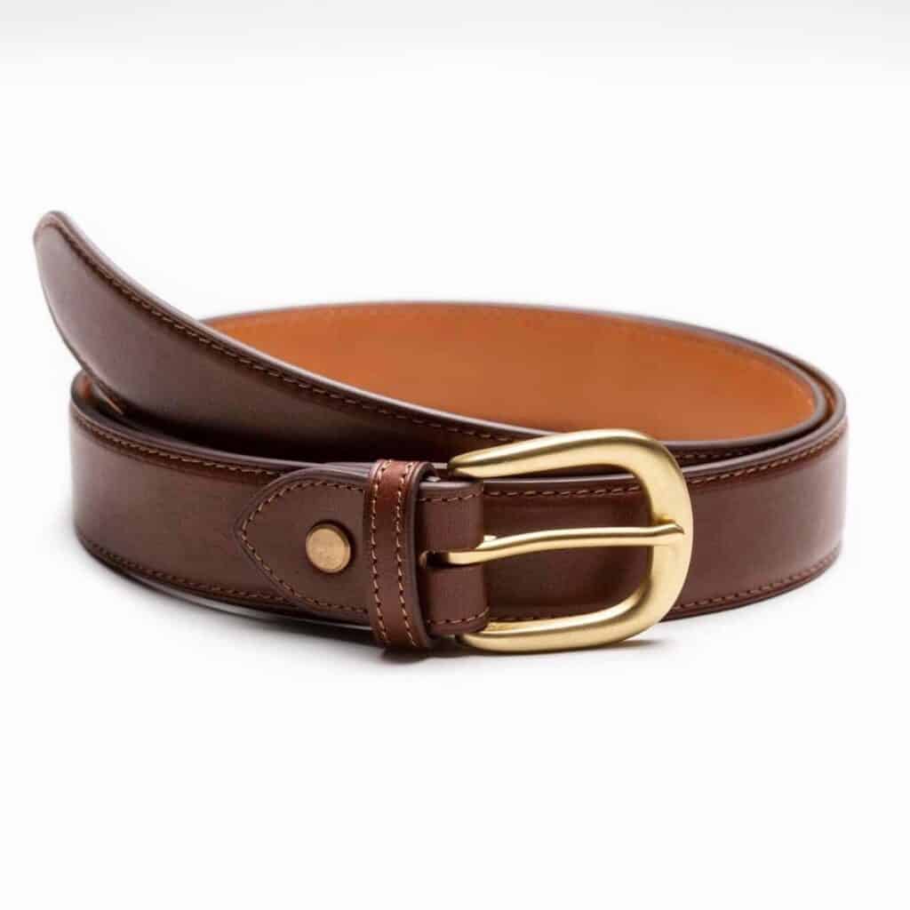 Classic Leather Belt - Handmade for Men 100% Leather