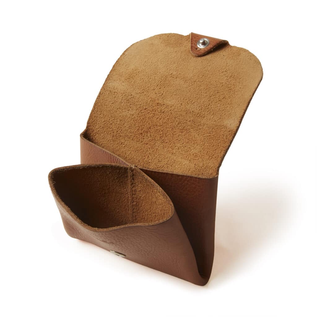 Leather Wallet - One-piece Wallet 100% Handmade