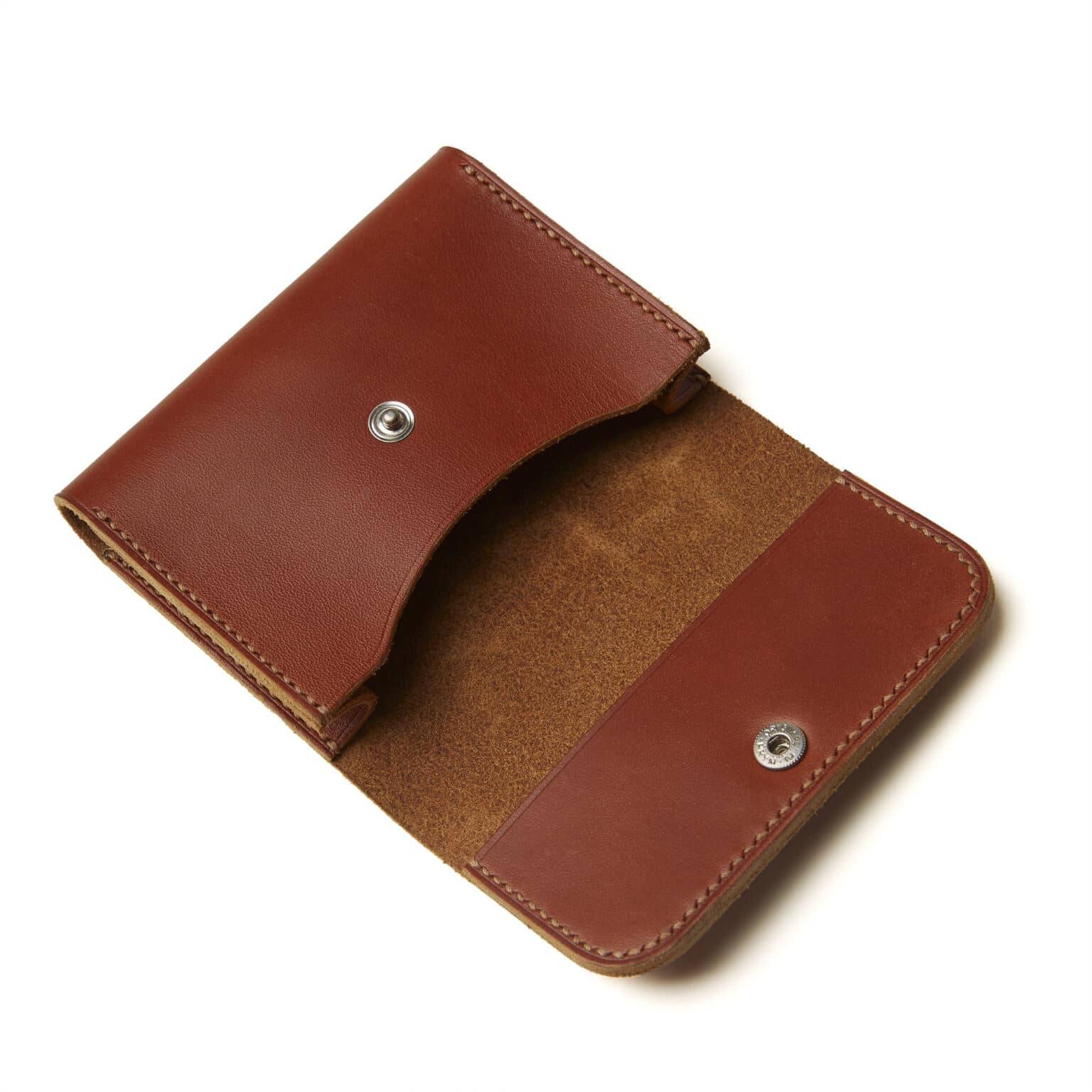 Simple Leather Wallet - 100% Handmade - For Men & Women