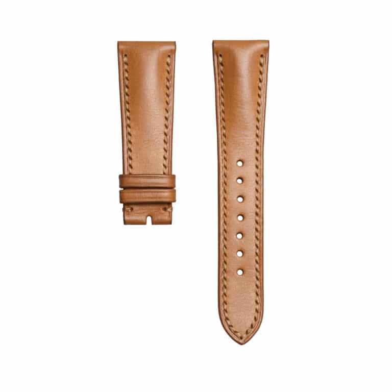 Cowhide Watch Strap - Tan Signature - 100% Handmade Leather