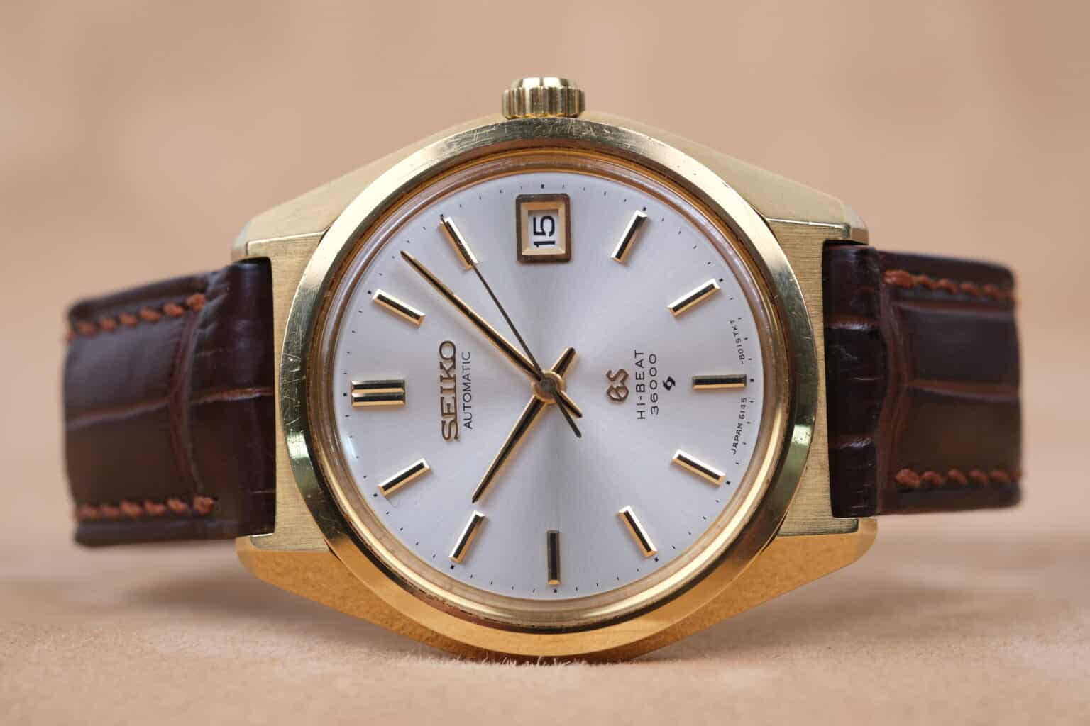 Grand Seiko 6145 - 8000 18K solid gold – Hoa Sa