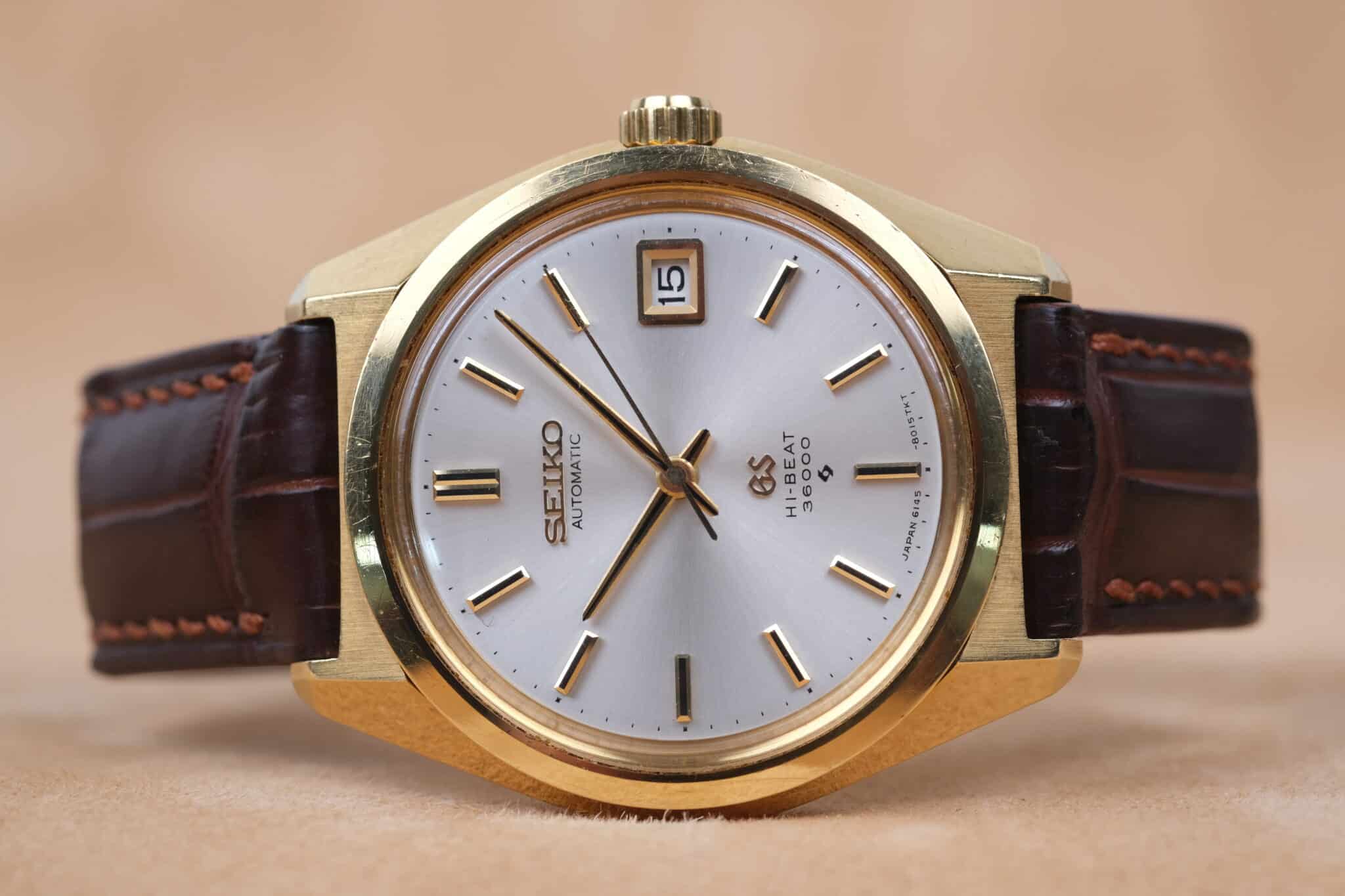 Grand Seiko 6145 - 8000 18K solid gold – Hoa Sa